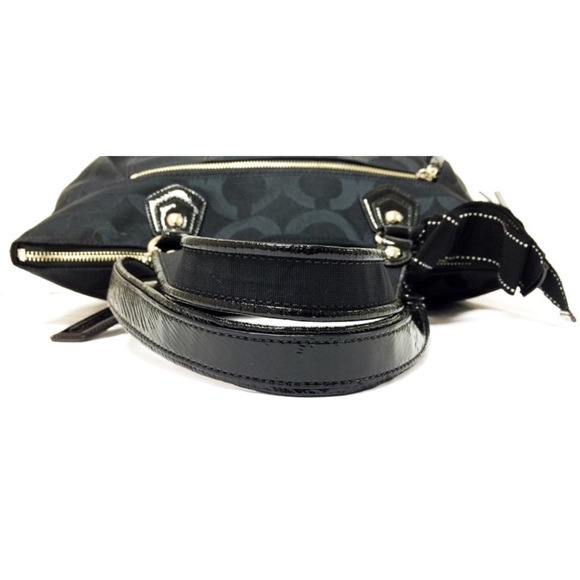 Coach | Bags | Coach 7937 Pop Art Glam Satchel Black Bag | Poshmark